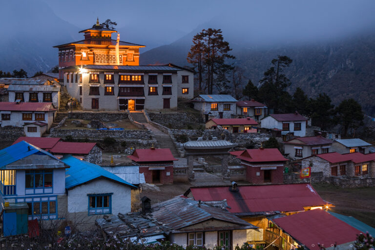 Tengboche Monastery Stock Image, Khumbu, Nepal - Sean Bagshaw Outdoor ...