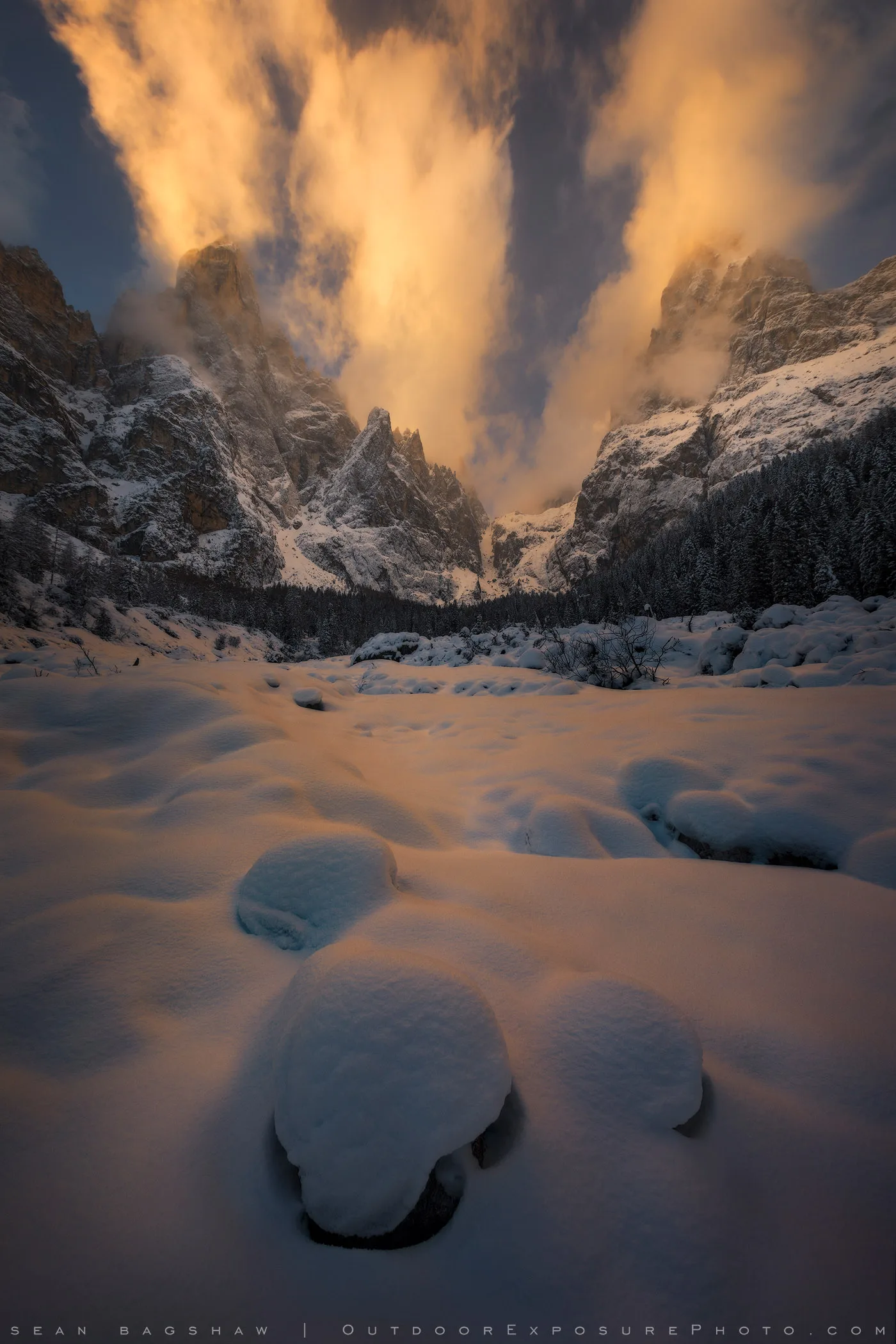 Emergence Print, Dolomites, Italy - Sean Bagshaw Outdoor Exposure ...