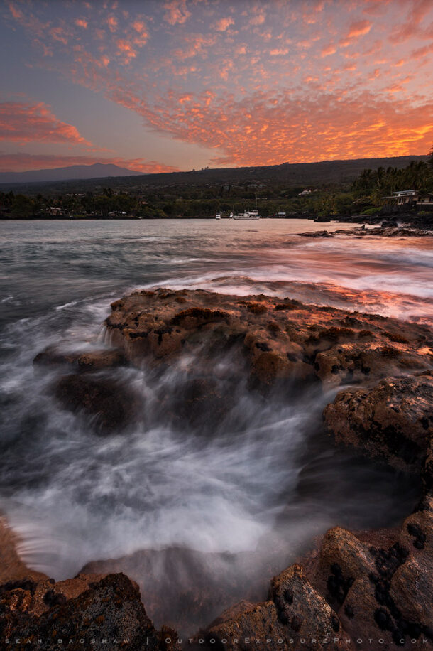 keauhou bay stock image, big island, hawaii - Sean Bagshaw Outdoor ...