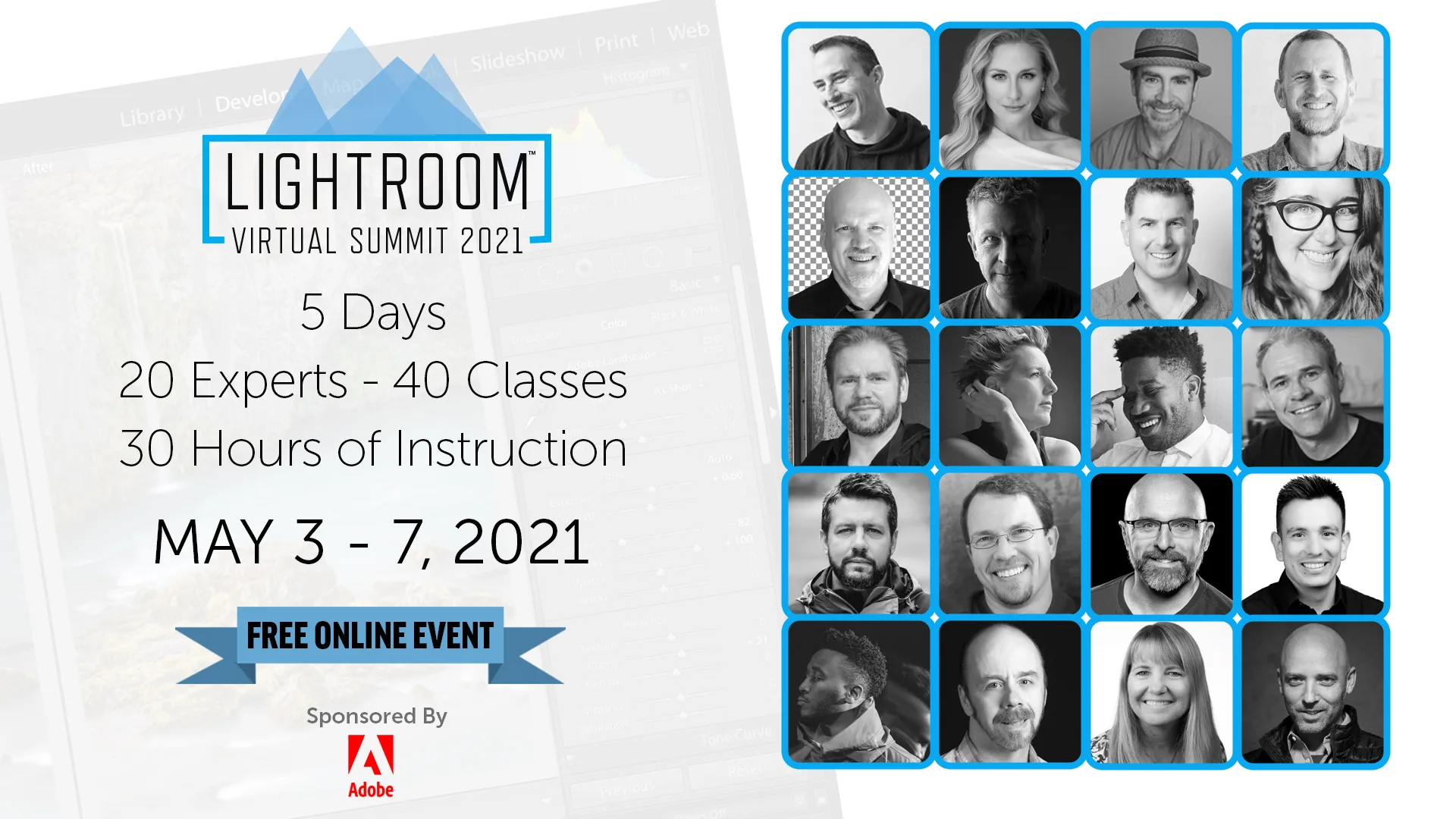 Lightroom Virtual Summit - Sean Bagshaw Outdoor Exposure Photography